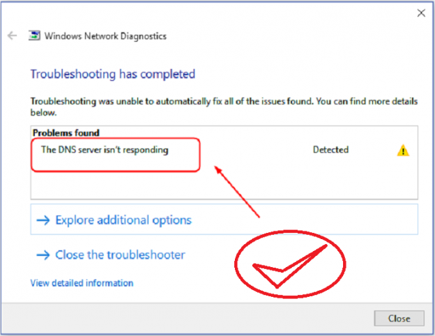 Solved Your Computer Is Trying To Use A Dns Server That Is Incorrect Or Doesnt Exist Ltech